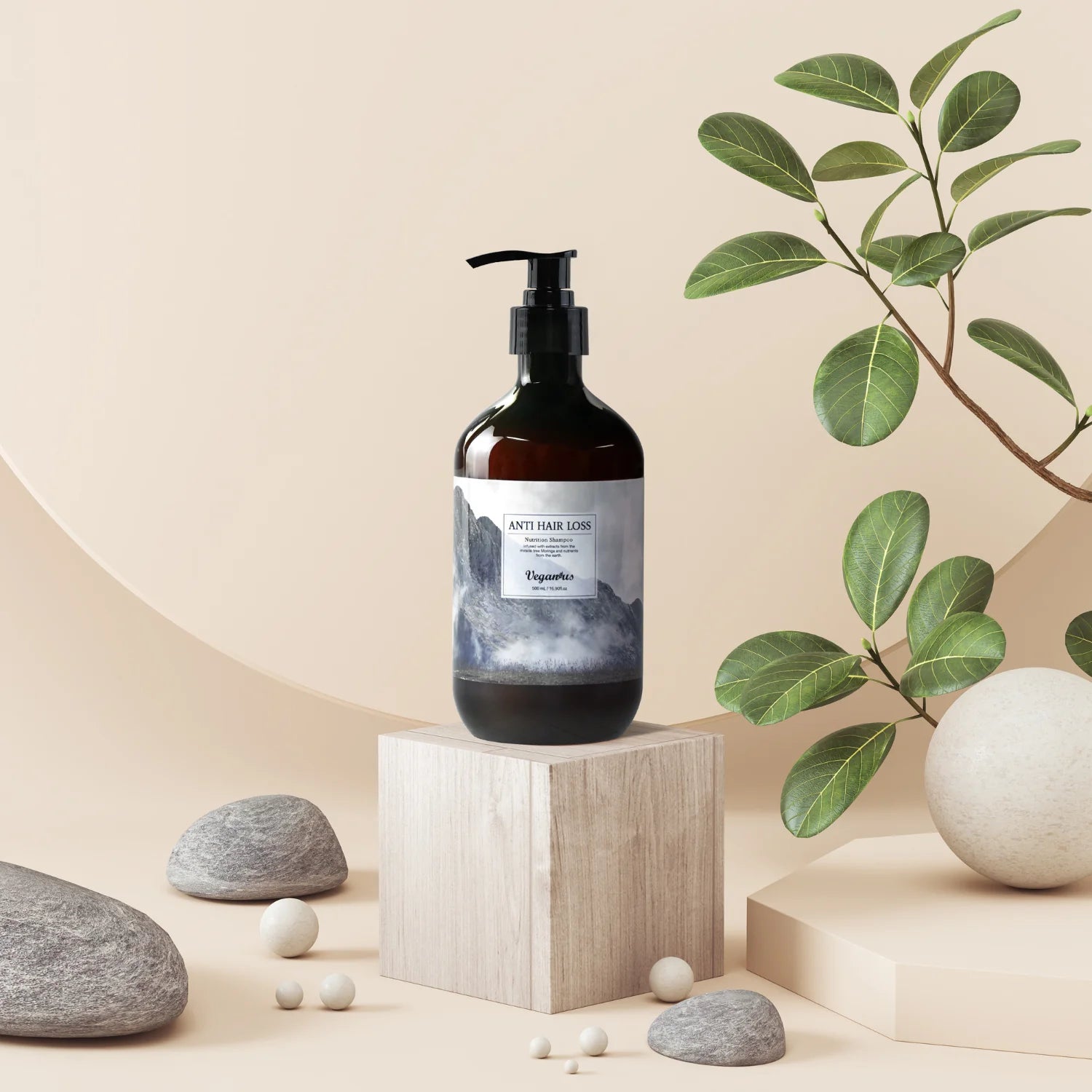 VEGANUS Anti Hair Loss Nutrition Shampoo - Scalp & Hair Care ...